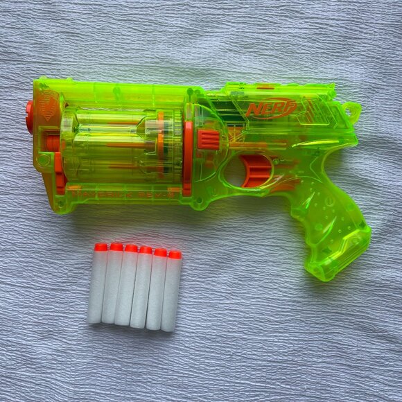 Nerf | Toys | Nerf Maverick Rev6 Sonic Neon Green Dart Gun Blaster ...